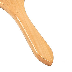 Hair Care Comb, Anti‑Static Hair Brush, Bristle Hair Comb Simple Lady Female Wood Steel Needle Hairdressing Hair Care Healthy Scalp Massage Comb