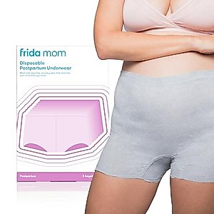 Frida Mom Women's Boyshort, Grey, Regular (Waist 28" to 42" stretched)