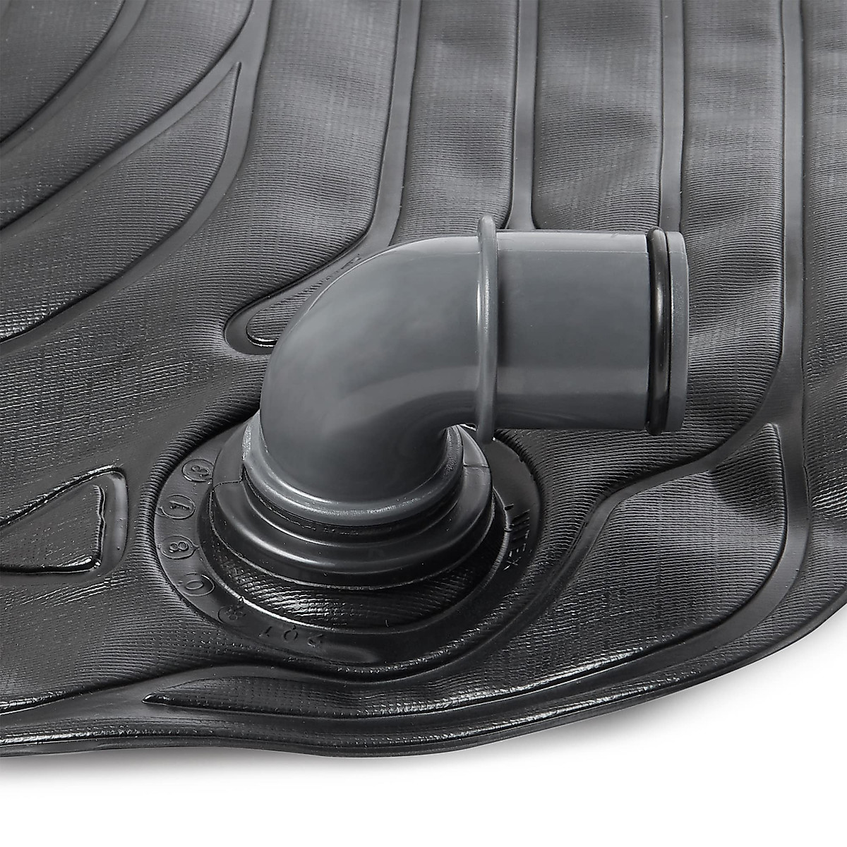 Intex 47'x47' Solar Pool Water Heater Mat for 8,000 Gallon Above Ground Swimming Pool with Hose Attachment 2 Adaptors and Bypass Valve, Black (3-Pack)