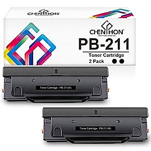 CHENPHON Compatible PB-211 Toner Cartridge Replacement for Pantum PB-211EV PB211 Toner for P2502W M6552NW M6500NW M6550 M6550NW M6600 M6600NW M6602NW P2500W P2207 (Black, 2-Pack)