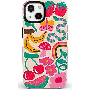 Casely iPhone 15 Plus Doodle Bug Crayola Crayon Bold Case - Compatible with MagSafe