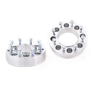Rough Country 2" 8x170 Wheel Spacers for 03-22 Ford Super Duty | Pair - 1094A,Black