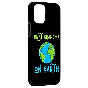 iPhone 12/12 Pro Best Grandma On Earth Day Mother Women Mothers Nana Mini Mom Case