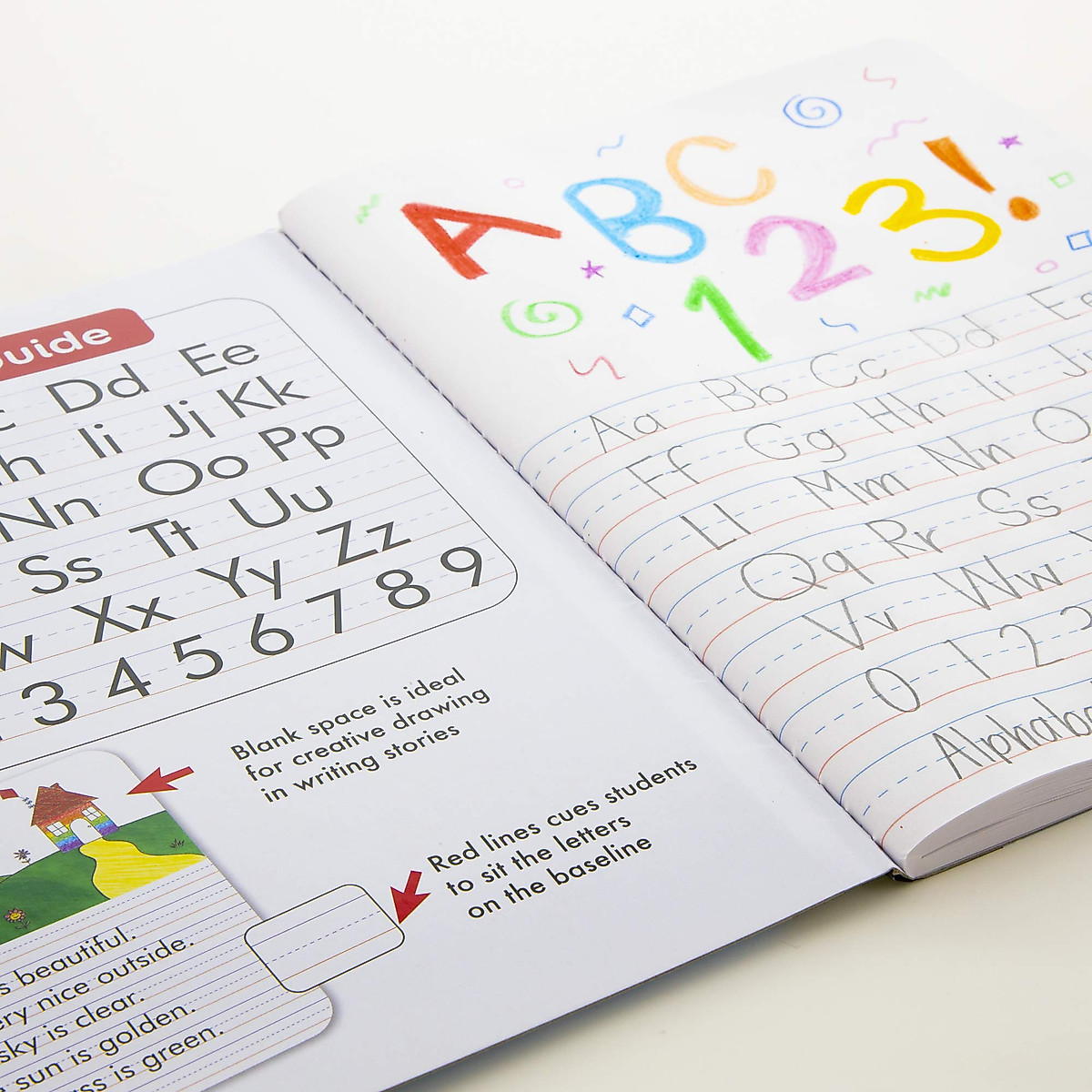 BAZIC Primary Journal Composition Book Marble, 100 Sheet Drawing & Writing Grades K- 2 Notebook Journal Comp Notebooks, 48-Pack