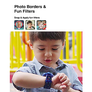 PlayZoom 2 Kids Smartwatch & Headphones - Video Camera Selfies STEM Learning Educational Fun Games, MP3 Music Player Audio Books Touch Screen Sports Digital Watch Gift for Kids Toddlers Boys Girls