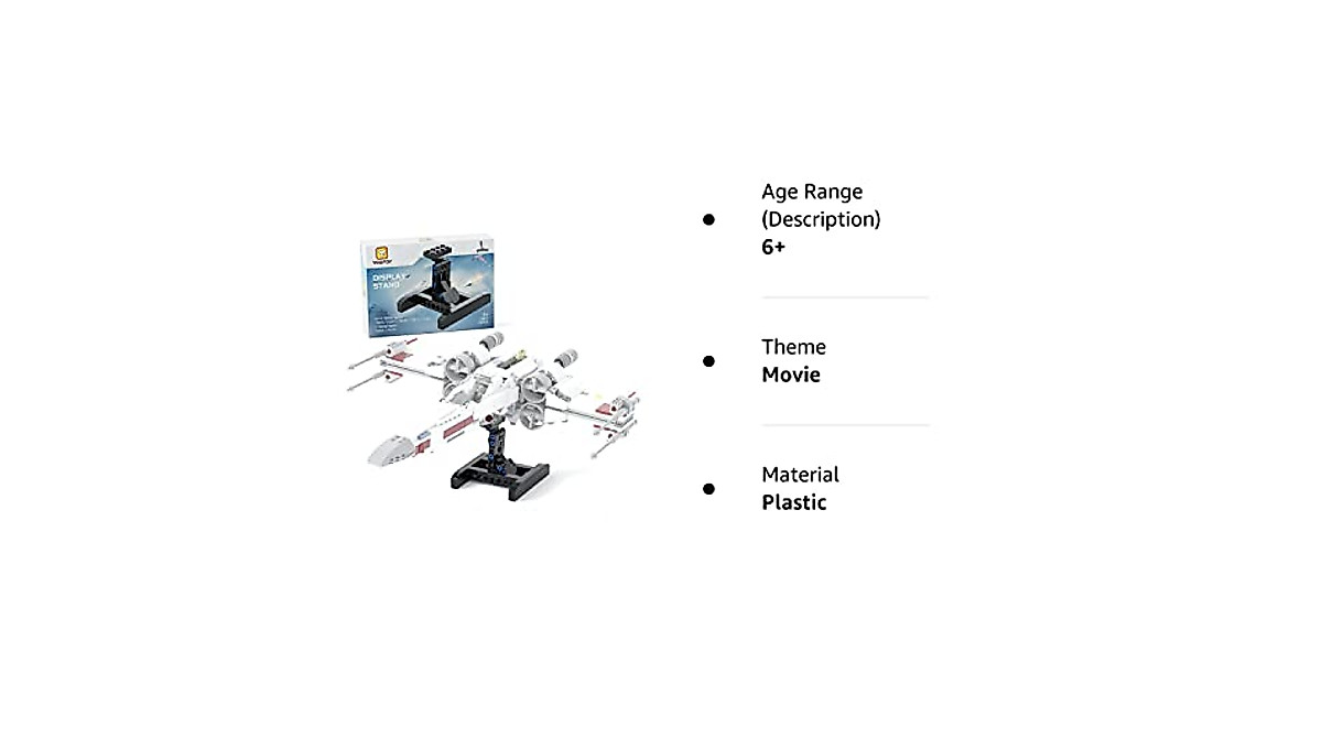 Lego X-Wing Stand - Perfect Display for Starfighter Kits