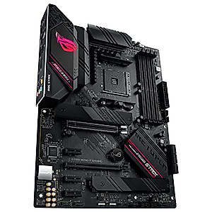 ASUS ROG Strix B550-F Gaming Motherboard Gaming ATX, AMD B550, Socket AM4, DDR4, PCI 4.0, Intel 2.5GB LAN, 2xM.2, ASUS Optimem II, USB 3.2 Gen 2, Aura Sync RGB, Black