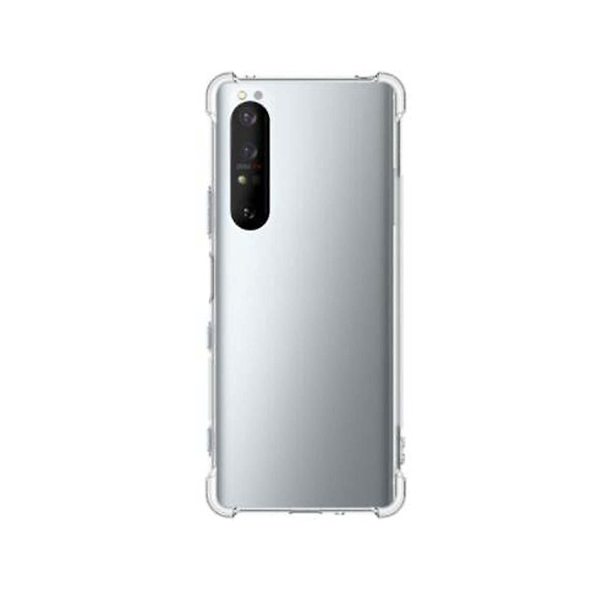 UPONEW Phone Case Cover for Sony Xperia 1 III - Transparent Shockproof Silicone Soft TPU Protective Clear Phone Case Holder for Sony Xperia 1 III