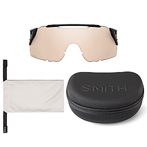 SMITH Attack MAG MTB Sport & Performance Sunglasses - Matte Black | Chromapop Platinum