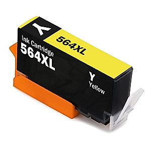 Cartlee Set of 5 Remanufactured 564XL High Yield Ink Cartridges for HP Photosmart 5510 5520 6510 6520 6525 7510 7520 7525 B8550 C6380 D7560 Premium C309A C410 Officejet 4620 Deskjet 3520