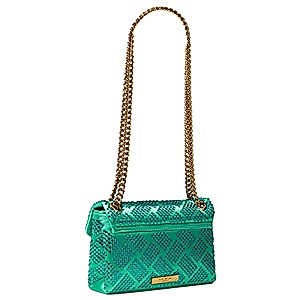 Kurt Geiger London Fabric Mini Kensington Crossbody Green 3 One Size