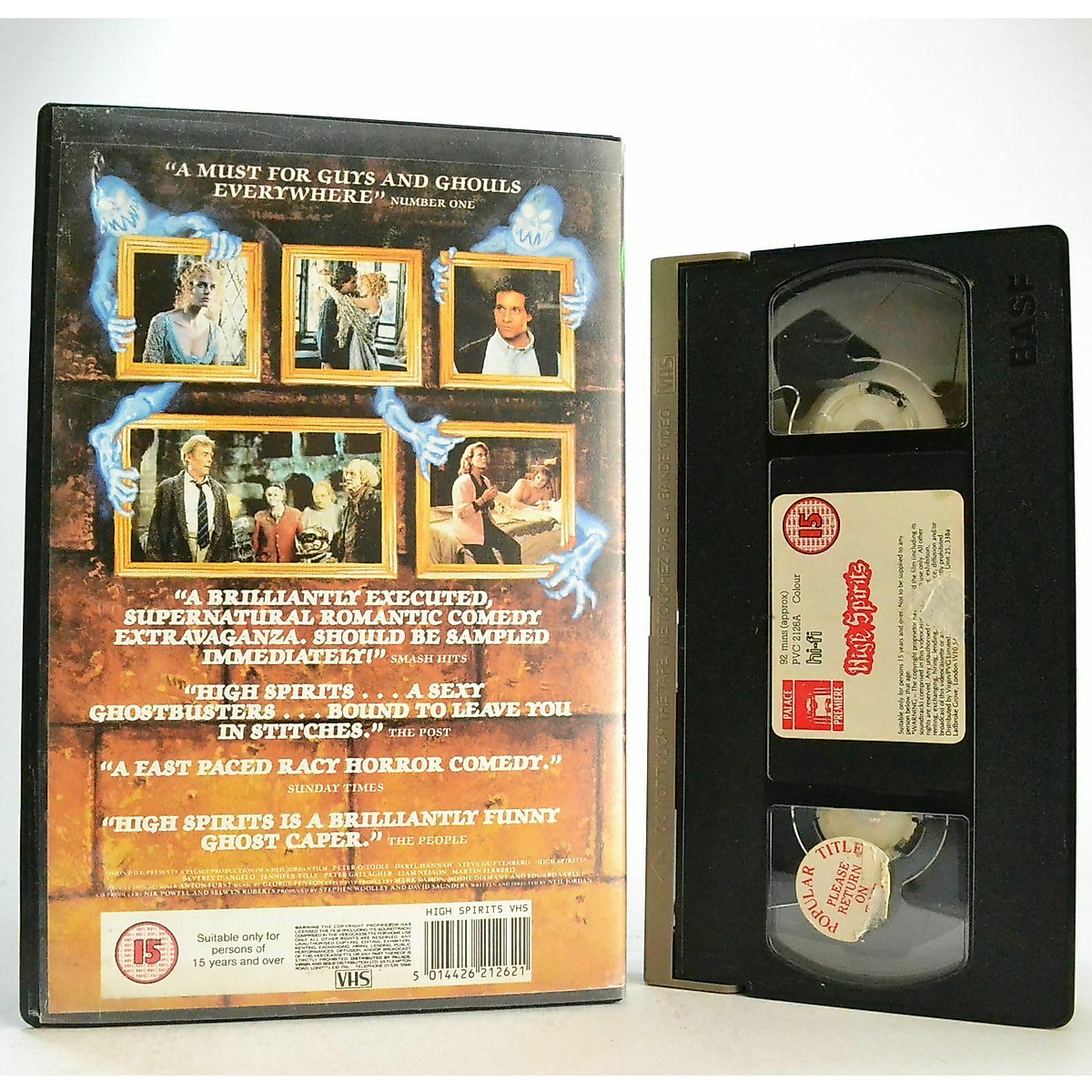 Hidden Fear - PolyGram - Thriller - Robert Logan - Levon Helm - Large Box - VHS