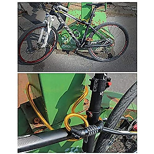 VIGAT Steel Cable Lock Bicycle Road Mountain Bike Electric Car Universal Password Lock Anti-Theft Lock 1200X12mm