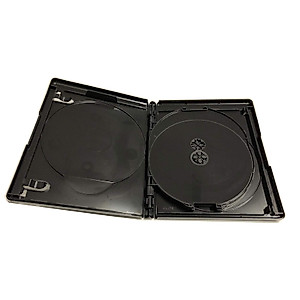 New 1 Official Viva Elite 4 Discs 4K UHD Replacement Case Black 15mm (Pack of 1)