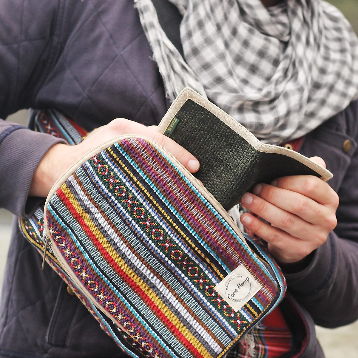 Core Hemp Sling Bag Backpack