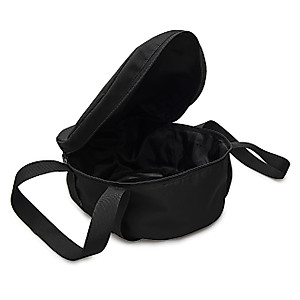GAIKLIA Black 12" Dutch Oven Carry Bag - Padded Liner- Weather Resistant Oxford Cloth Bag - Complete with Silicone Mitt Set
