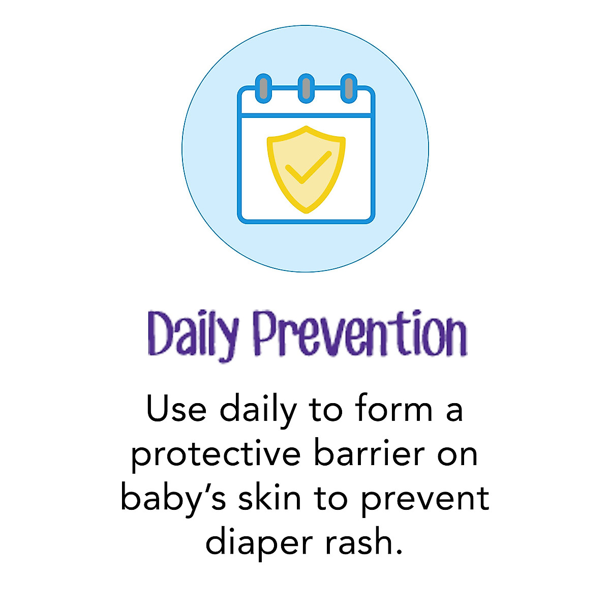Desitin Daily Defense Baby Diaper Rash Cream with 13% Zinc Oxide Barrier Cream to Treat, Relieve & Prevent Diaper Rash, Hypoallergenic, Dye-, Phthalate- & Paraben-Free, 4 oz