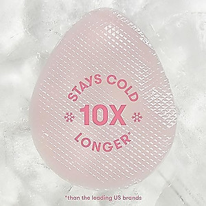 Frida Mom Cooling Hydrogel Nipple Pads - Soothing Nursing Pads, Made for Sore Nipples, Breastfeeding Essentials for Mom, 8 Count