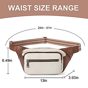 CLUCI Small Sling Bag For Women Bundles With Fanny Pack