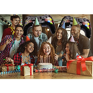 4PCS Video Game Balloons Game Remote Controller Foil Aluminum Birthday Balloon Party Game Themed Party Decorations