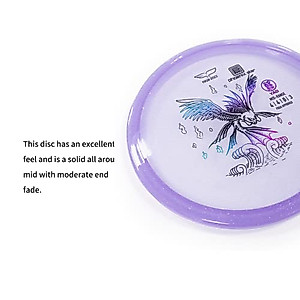 Yikun PDGA Approved Mid Range Disc Golf 165-175g|Overstable Mid-Range Discs Golf for Outdoor Games and Competition[Dics Shade Color May Vary]