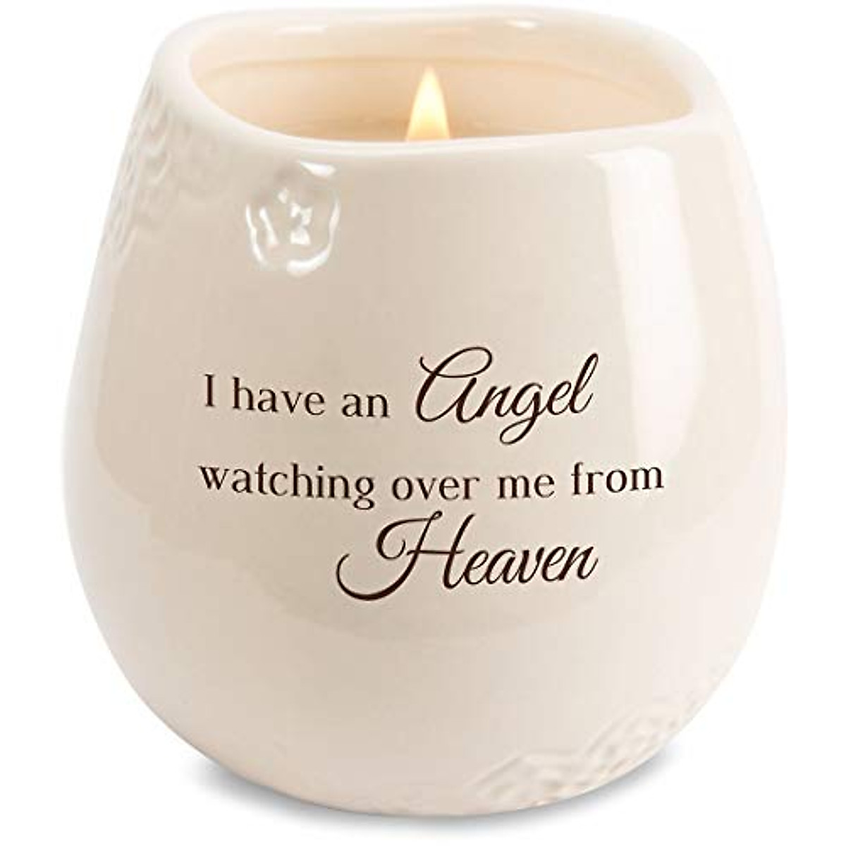 Pavilion - I Have an Angel Watching Over Me from Heaven 8 oz Soy Filled Ceramic Vessel Candle