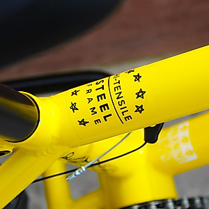 Eastern Bikes Eastern BMX Bikes - Paydirt Model 20 Inch Bike. Lightweight Freestyle Bike Designed by Professional BMX Riders at (Yellow)