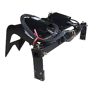 Titan Attachments Titan 72inches - 84inches Bolt-on Grapple Loader Bucket Attachment Adjustable 1/2inches Steel