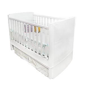 Baby cot Mosquito net, Kababy, White, Kababy, White