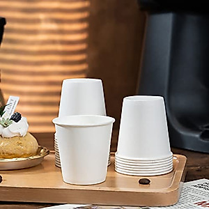 RACETOP 3 oz Paper Cups Bathroom [600 count], Bathroom Cups Disposable, Mouthwash Cups, Small Snack Cups, Ideal for Bathroom, Home,Party