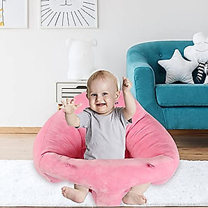 RoamReady Baby Seats for Sitting Up 4-12 Months Toddler Learn to Sit Up Support Infant Chairs for Sitting Up 0-6 Months Newborn Floor Seat for Baby(Rabbit)