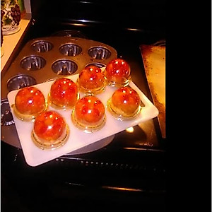 50 Pack 2 Inch of Clear plastic mini Cake Cookies muffins dome box wedding birthday gift box (Gold)