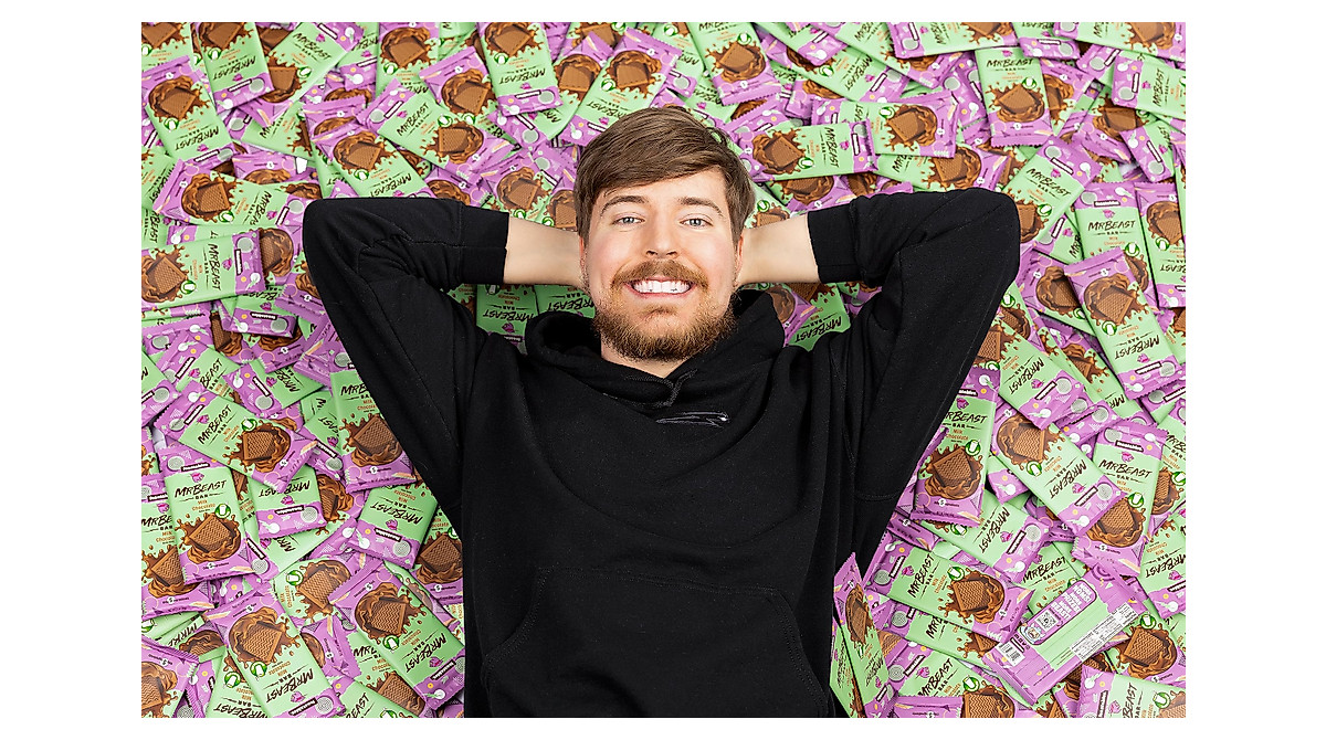 Feastables MrBeast Peanut Butter and Milk Chocolate Bars Bundle