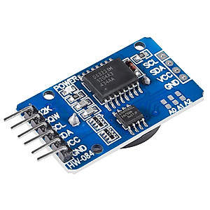 Diitao 6PCS Real Time Clock Module DS3231 AT24C32 IIC RTC Clock Module High Precision RTC Module 3.3V-5.5V for Arduino for Raspberry Pi(Without Battery)