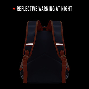 TUDERE 3D cartoon backpack waterproof lightweight schoolbag boys and girls models