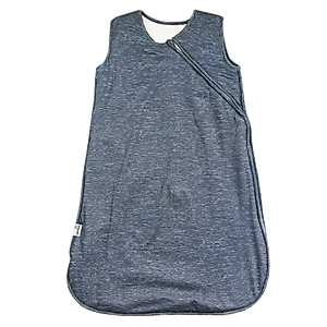 Copper Pearl Sleep Sack: Warm and Cozy Baby Bag in a Variety of Trendy Designs, Safe Alternative to Blankets, Sleeveless Baby Sleep Sack Swaddle Sizes Newborn to 24 Months - Denim