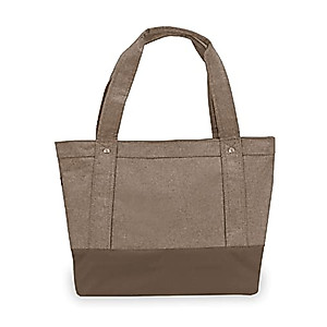 Everest Stylish Tablet Tote Bag, Tan, One Size