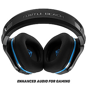 Turtle Beach Stealth 600 Gen 2 Wireless Gaming Headset for PlayStation 5, PS4 Pro, PS4 & Nintendo Switch with 50mm Speakers, 15-Hour Battery life, Flip-to-Mute Mic, and Spatial Audio - Black (Renewed)