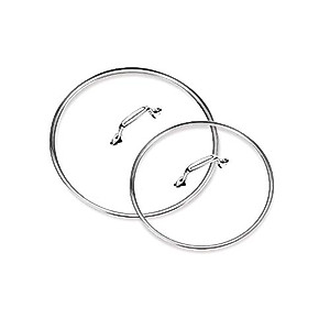 All-Clad HA1 2 Pack 10" & 12" Glass Lid, Clear