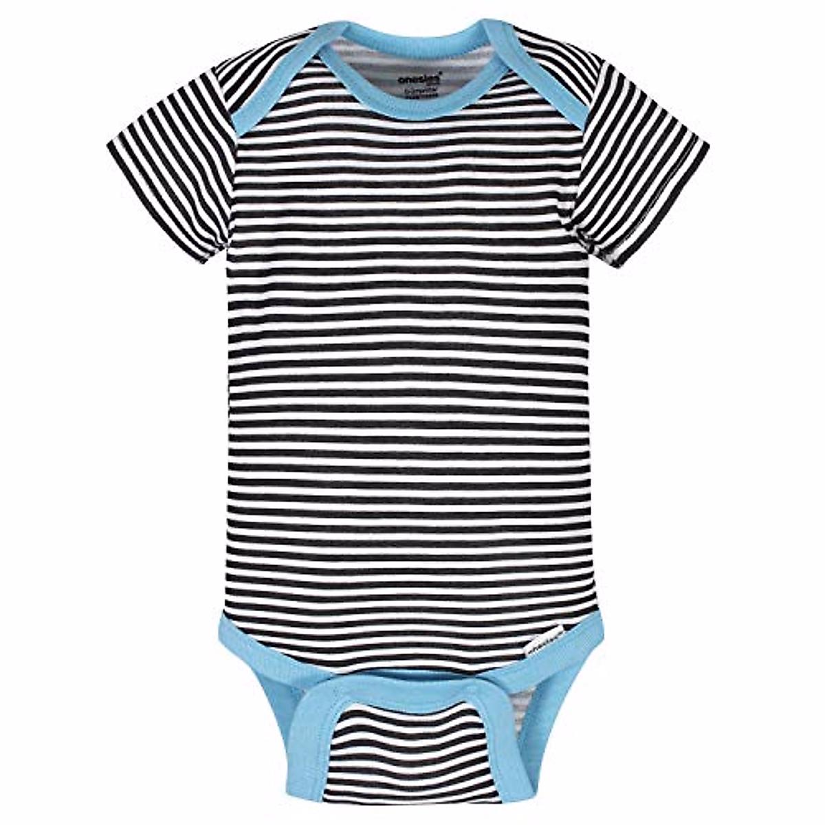 Onesies Brand baby-boys 8-pack Short Sleeve Mix & Match Bodysuits and Toddler T Shirt-Set, White Elephant, Newborn US