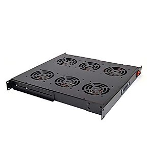 Ares Vision Dual Cooling Fans for 19'' Wide Standard Server Cabinet/Rack (Six Fans)