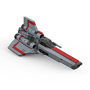 Sayotoo Colonial Viper MK1 Building Kit; Battles Galactica Collection Viper MK I Construction Sets, Viper Mark I Space Fighter Model Building Toys for Boys Aged 8+, New 2022 (607 Pieces)