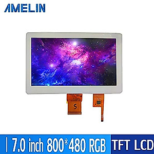 SANZAMELIN 7.0 inch Fillet capacitance Touch TFT TN Display 800 * 480 Resolution RGB Interface