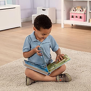 Melissa & Doug Children's Book - Poke-A-Dot: Dinosaurs A to Z (Board Book with Buttons to Pop) - FSC Certified