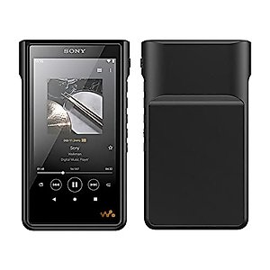 Benks Flexible Slim PC+TPU Protective Armor Shell Skin Case Cover for Sony Walkman NW-WM1AM2 WM1AM2 NW-WM1ZM2 WM1ZM2 (Benks Black case)