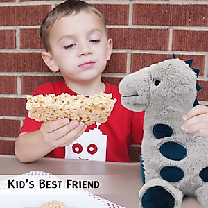 PASSIONFRUIT Plush Dinosaur Toys for Kids – 4-Pack Soft & Huggable 12-Inch Stuffed Animals – Cute & Squeezable Dinosaurs for Boys & Girls