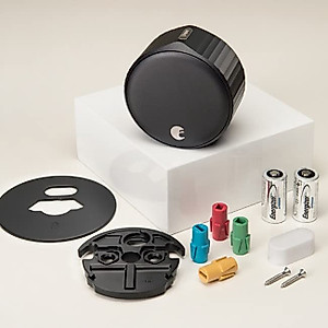 August Wi-Fi, (4th Generation) Smart Lock – Fits Your Existing Deadbolt in Minutes, Silver