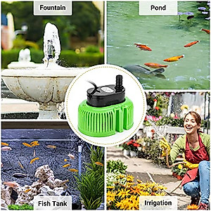Pool Cover Pump Above Ground, Water Pump for Pool Draining, Submersible Water Pump Sump Pump with 16 Ft Drainage Hose & 25 Ft Extra Long Power Cord (840GPH-Green, Green)