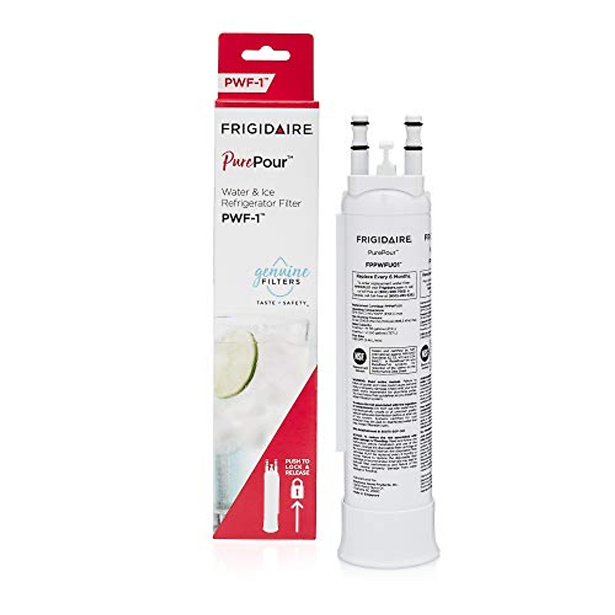 Frigidaire FPPWFU01 PurePour PWF-1 Water Filter & PureAir AF1 Air Filter Pkg