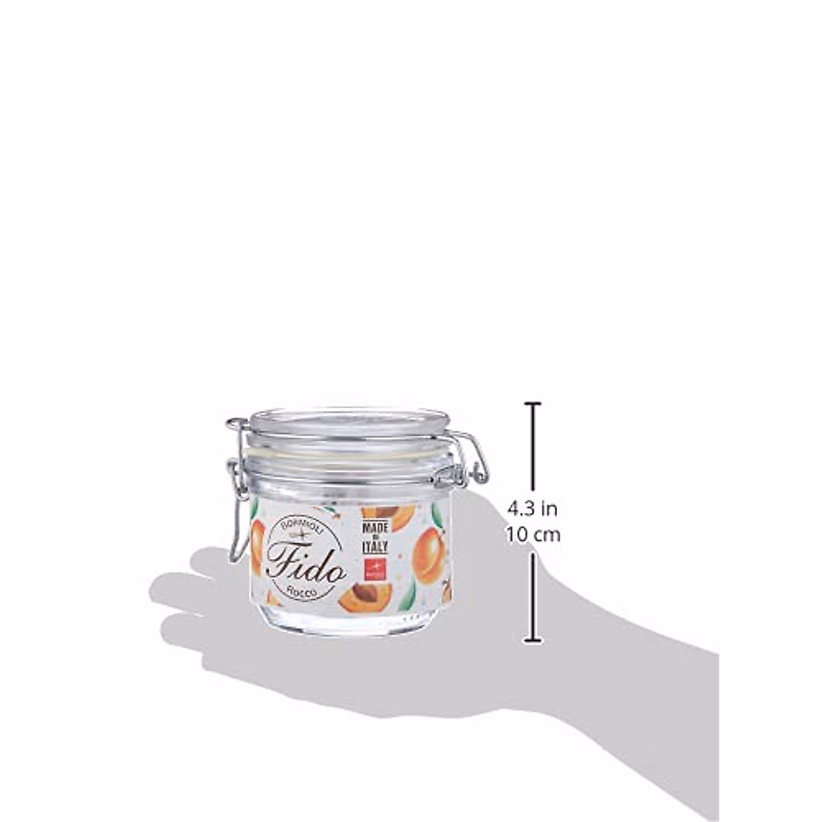 Bormioli Rocco Fido Storage Jar 11.75 oz, Set of 12
